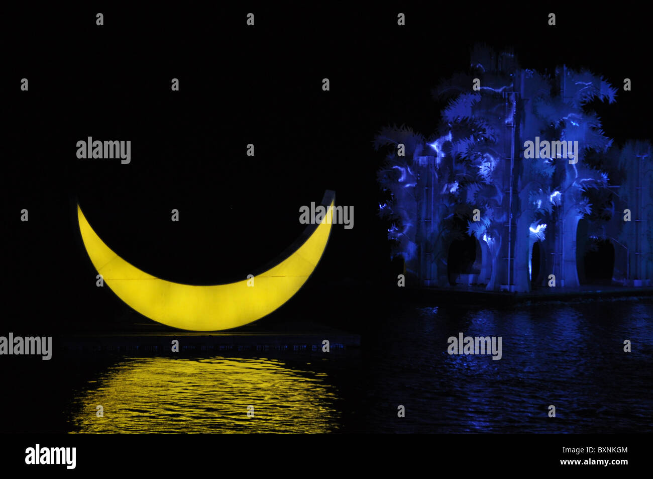 The brilliant show "Impressions of Liu Sanjie" in Yangshuo Stock Photo ...