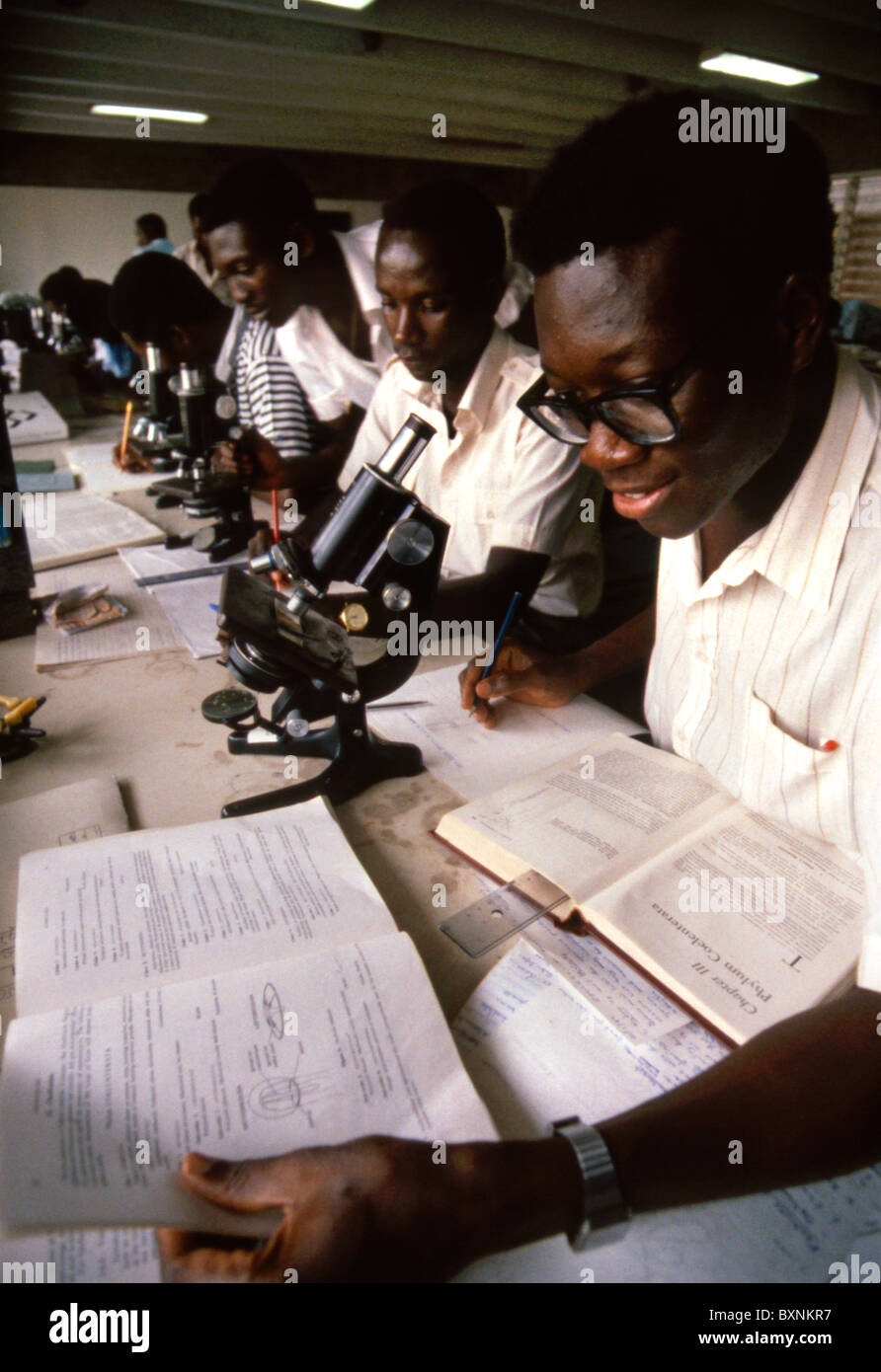 Biology college classroom in Ghana, West Africa Stock Photo - Alamy