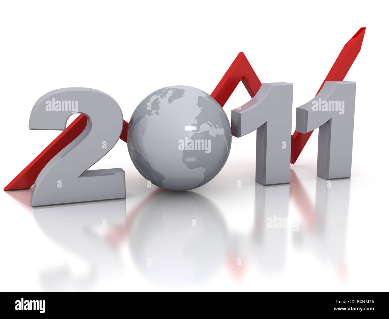 New Year 2011 concept Stock Photo - Alamy