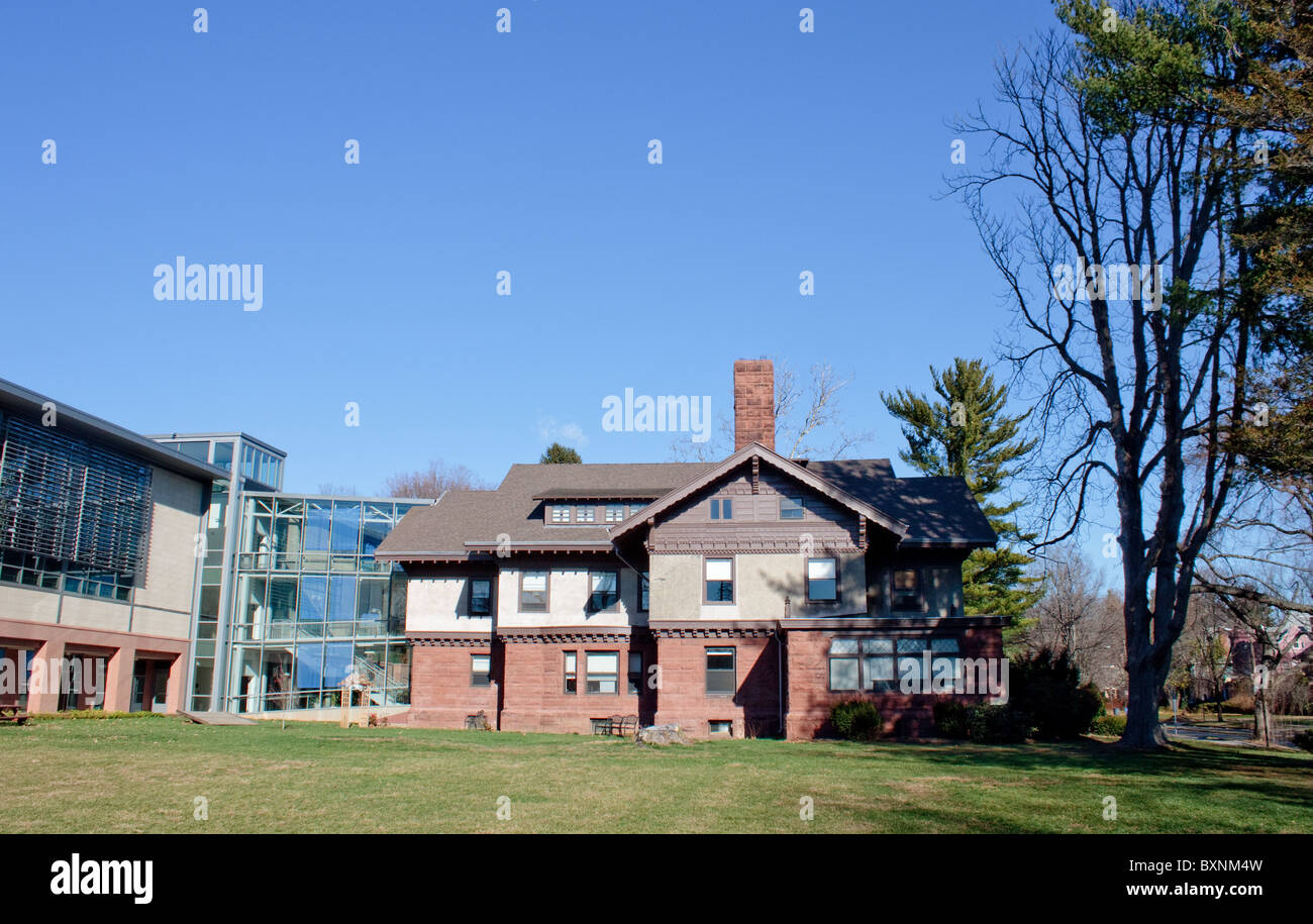 Mark Twain House, Library and Museum Stock Photo - Alamy