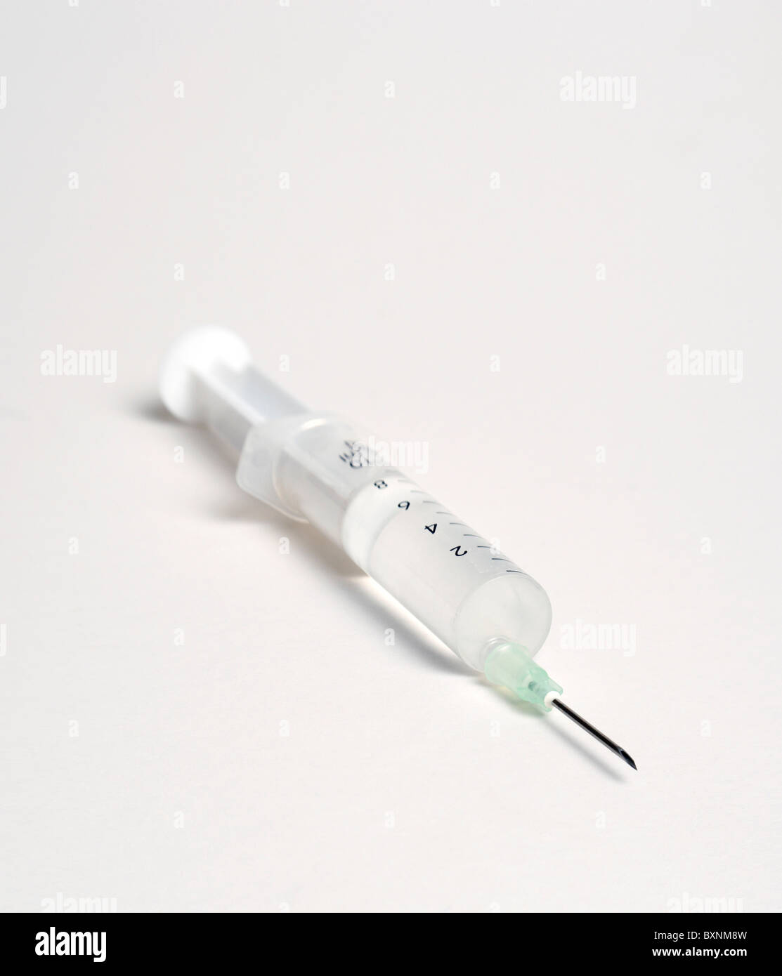 Health, Medicine, Medical Instruments, Hypodermic syringe with needle ...