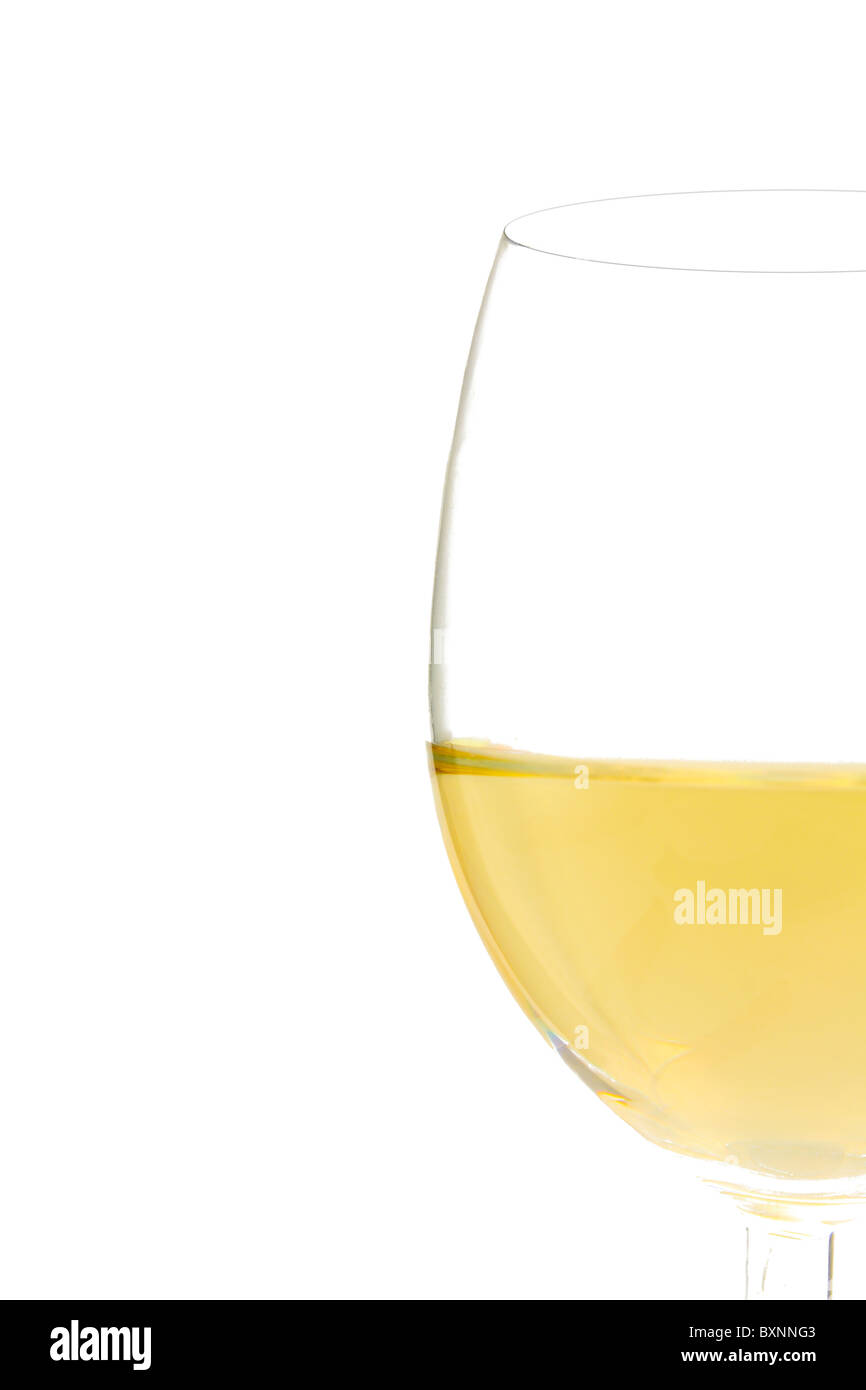 White wine glass vine Cut Out Stock Images & Pictures - Alamy