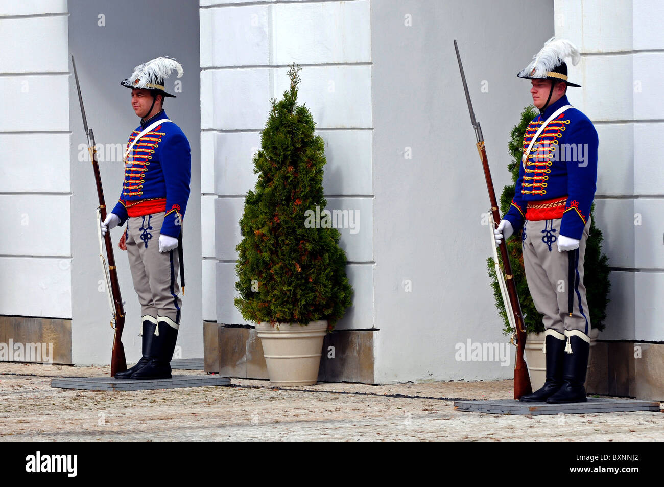 Guard palace presidential hi-res stock photography and images - Alamy