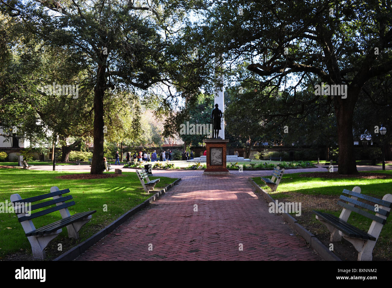 Washington Park, Charleston, SC Stock Photo - Alamy