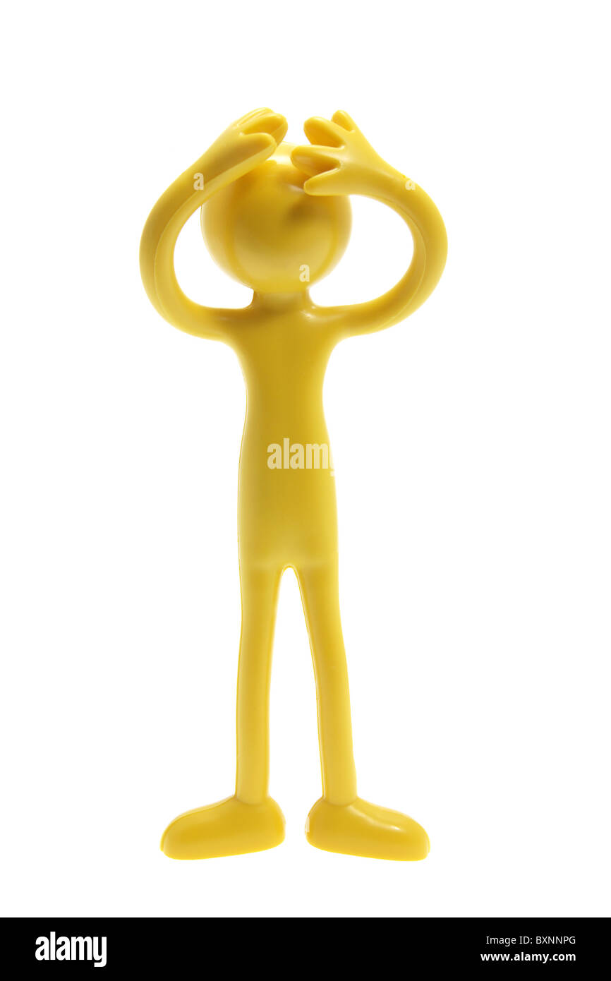 Miniature Rubber Figure Stock Photo - Alamy