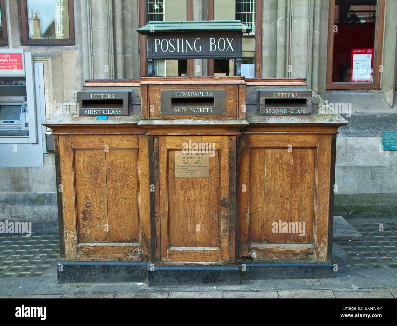 Posting Box. Oxford. England Stock Photo - Alamy