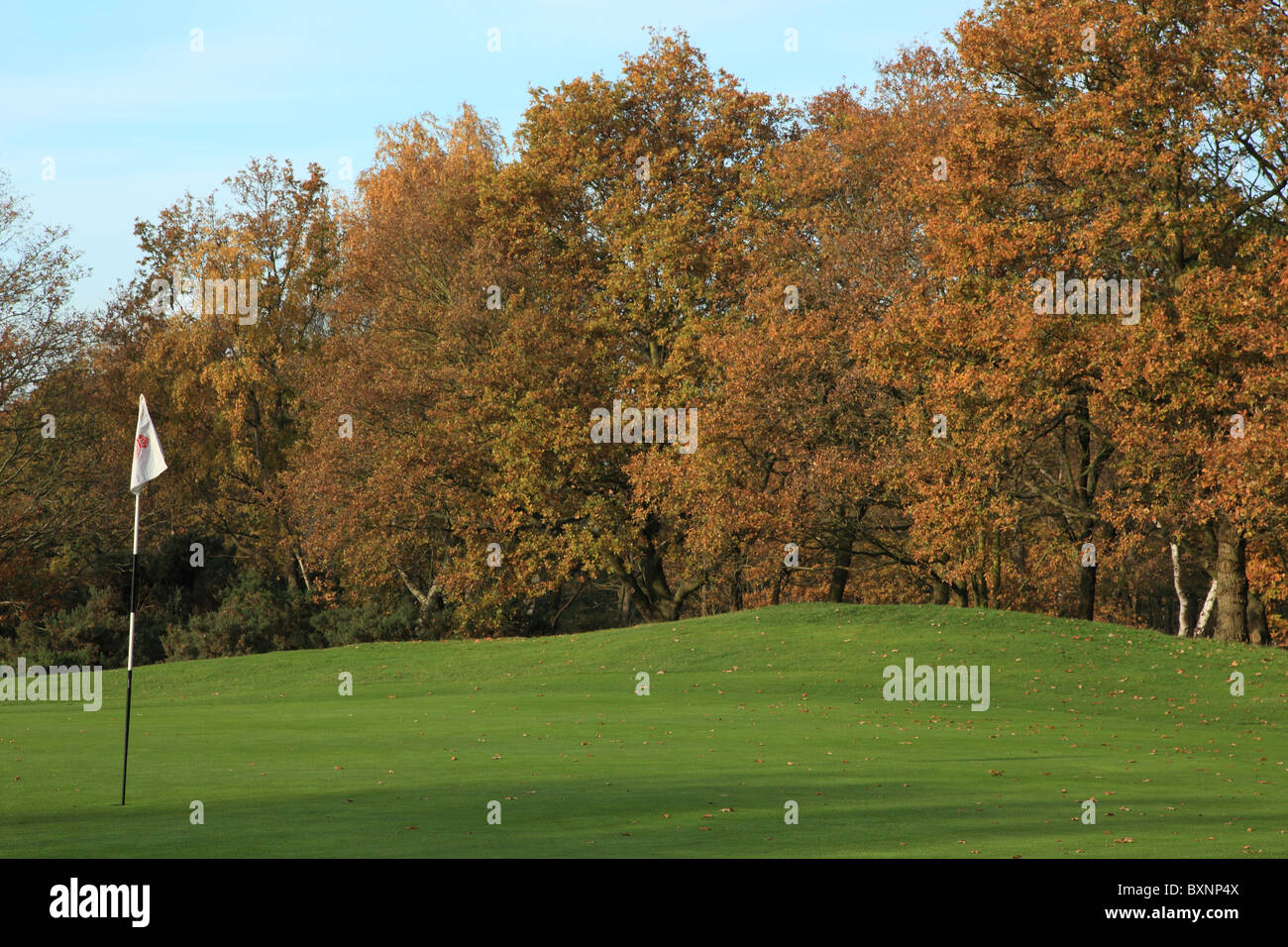 Royal Wimbledon Golf Club Course Wimbledon Surrey England Stock Photo ...