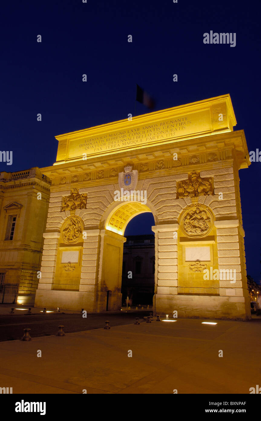 Illuminated Arch Framing High Resolution Stock Photography and Images ...