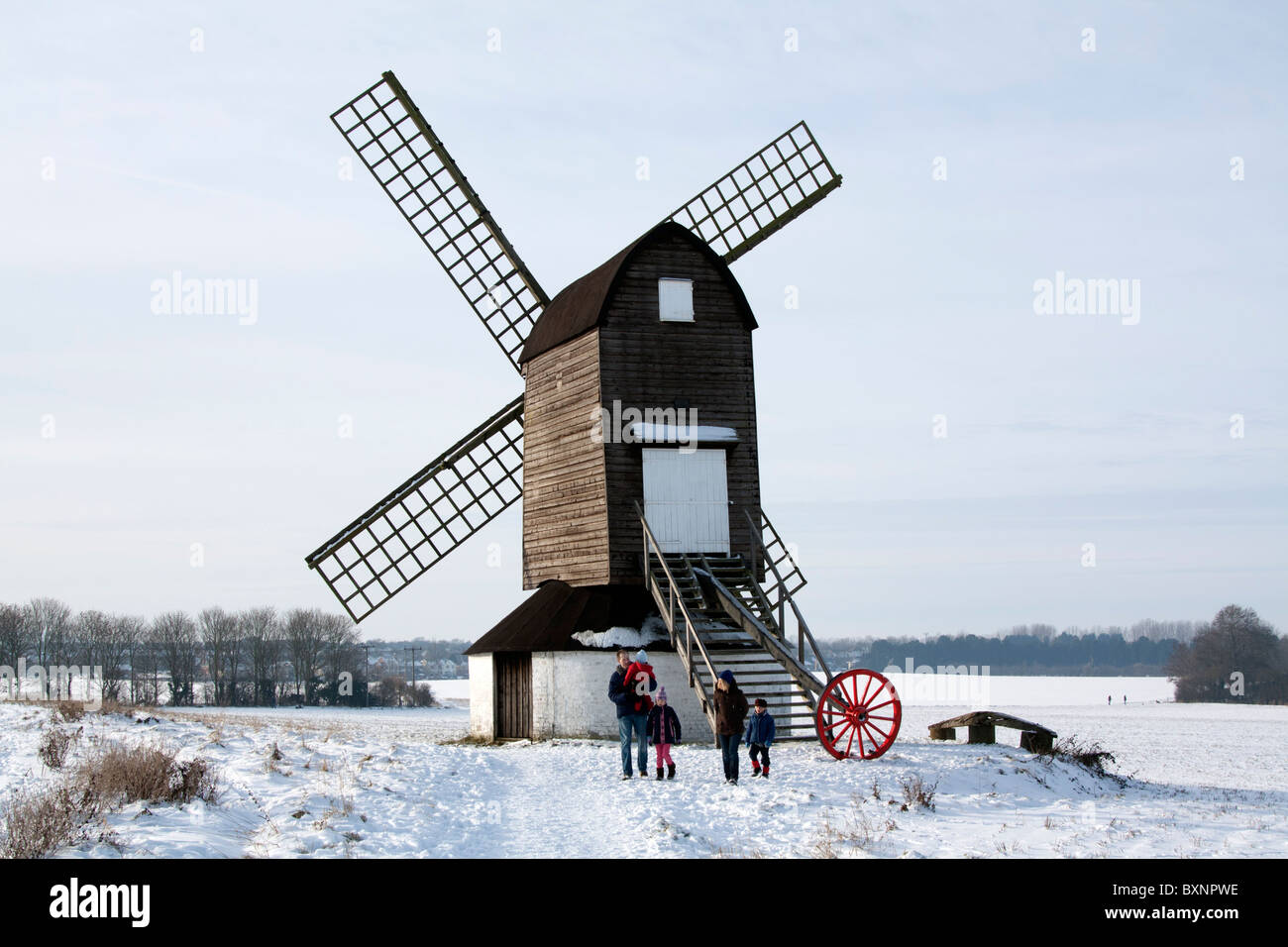 Pitstone Windmill, Buckinghamshire High Resolution Stock Photography ...