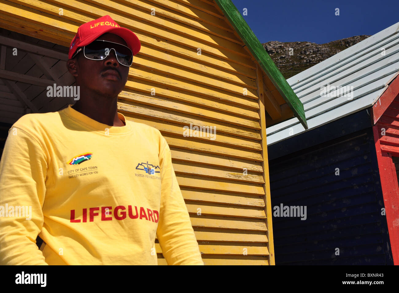 African lifeguard man hi-res stock photography and images - Alamy