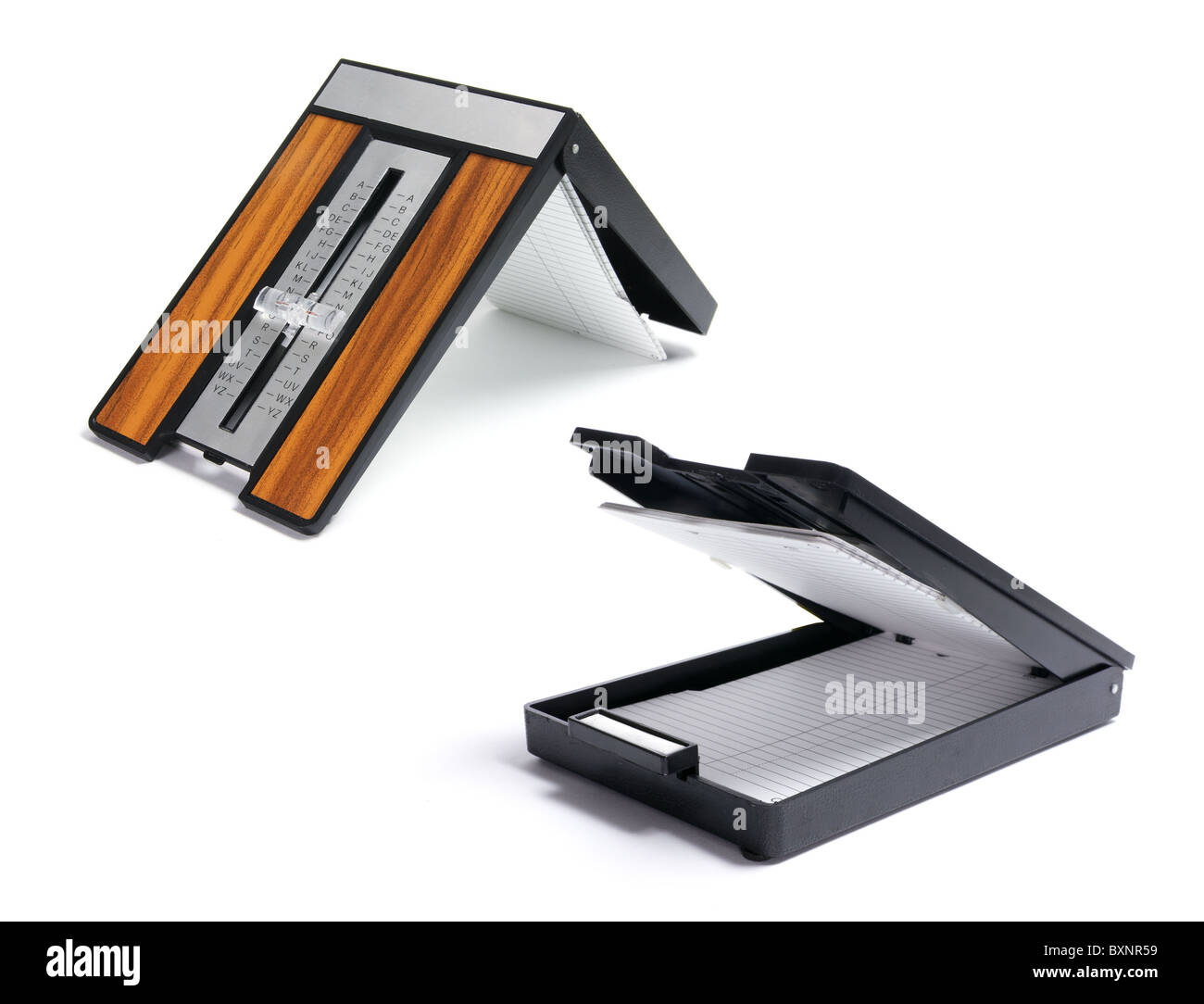 Phone Index Organizers Stock Photo - Alamy