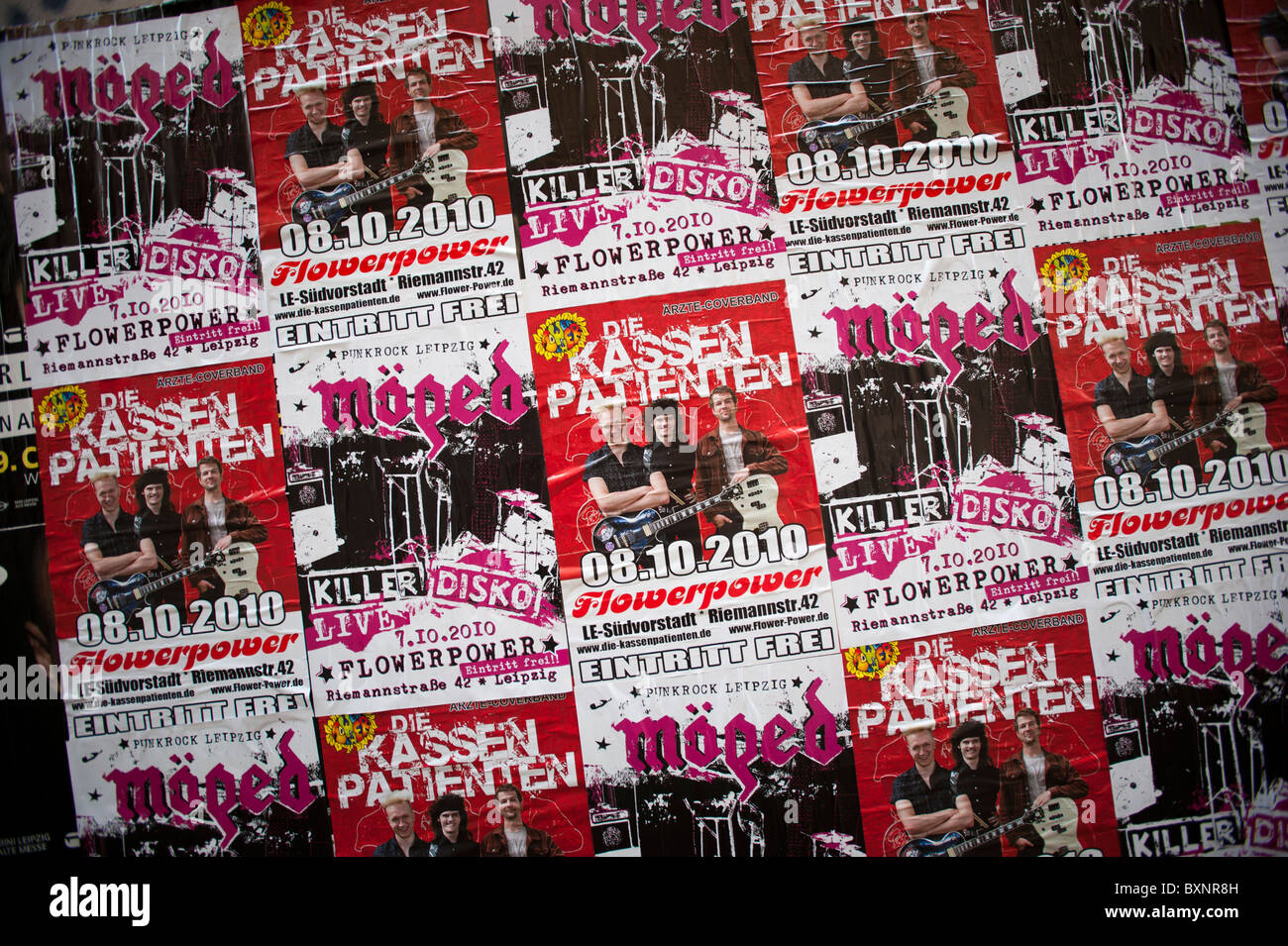 Concert posters hi-res stock photography and images - Alamy