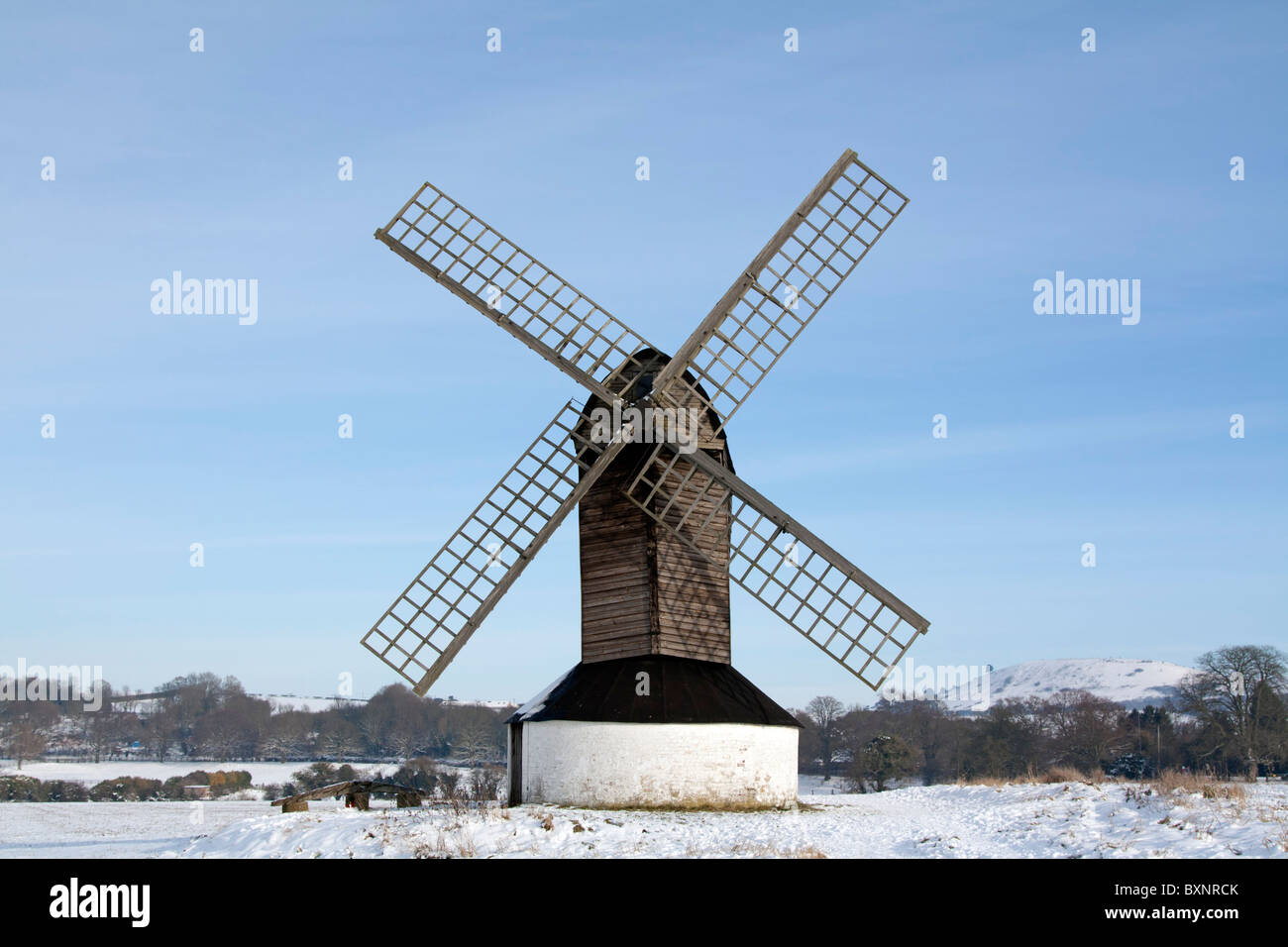 Pitstone Windmill, Buckinghamshire High Resolution Stock Photography ...