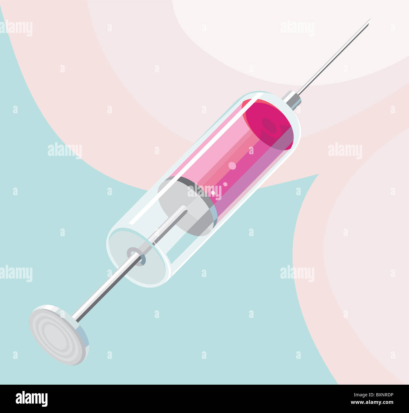 Vitamine B12 in syringe Stock Photo - Alamy