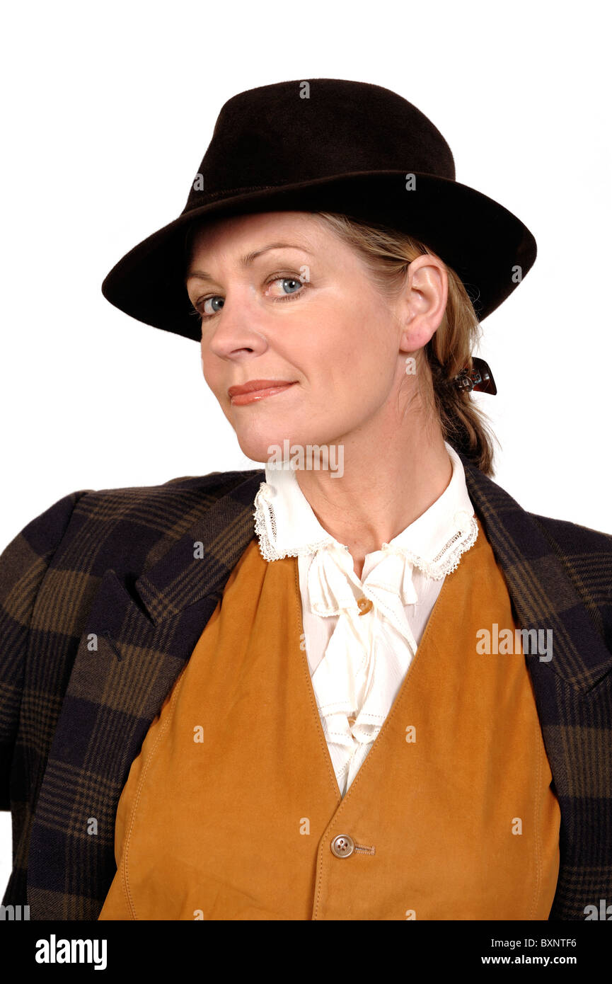 Middle aged english woman hi-res stock photography and images - Alamy