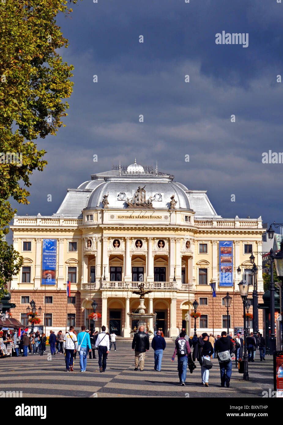 The Opera House, Bratislava, Slovakia, Europe Stock Photo - Alamy