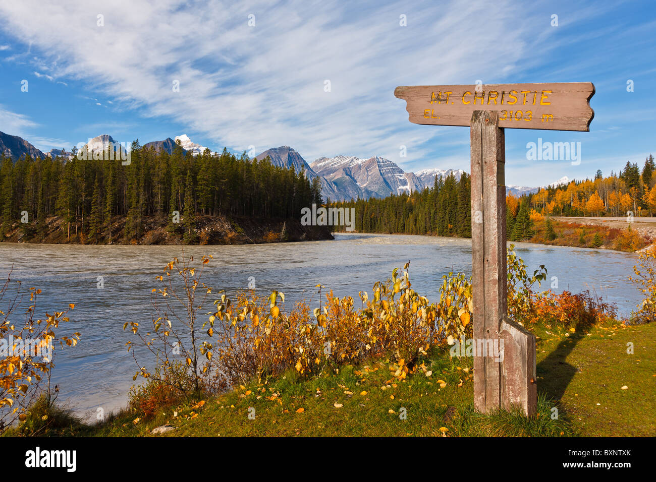 Mount christie jasper national park hi-res stock photography and images ...