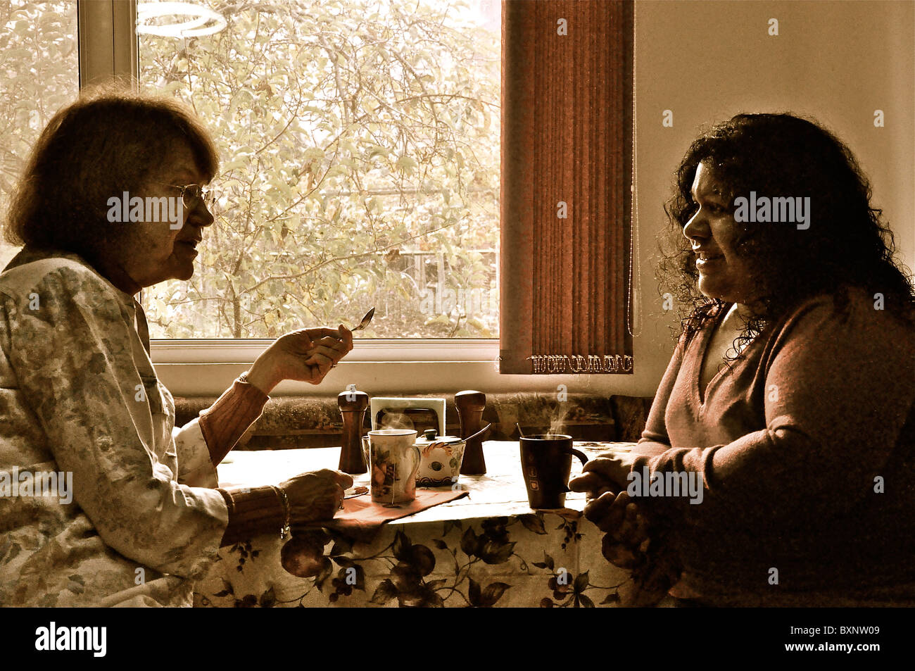 English ladies afternoon tea hi-res stock photography and images - Alamy