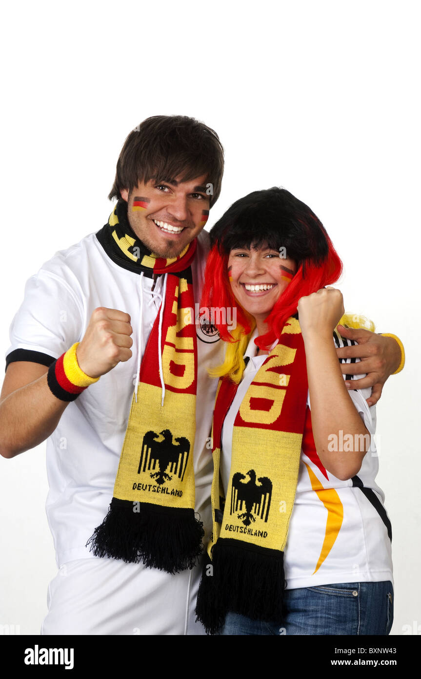 German football fans Stock Photo - Alamy