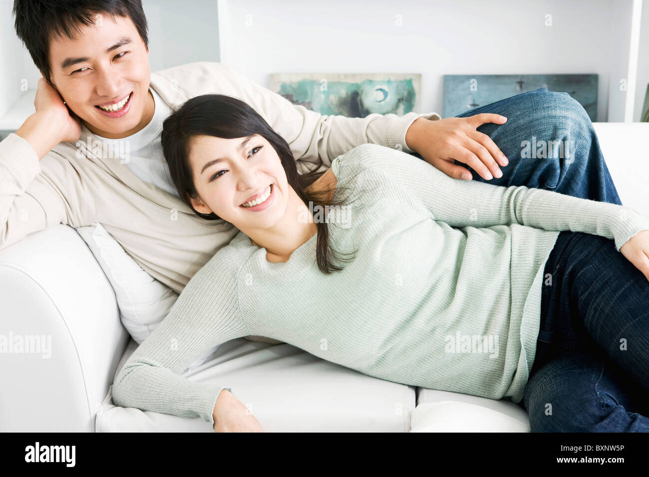 Lay on chair hi-res stock photography and images - Alamy