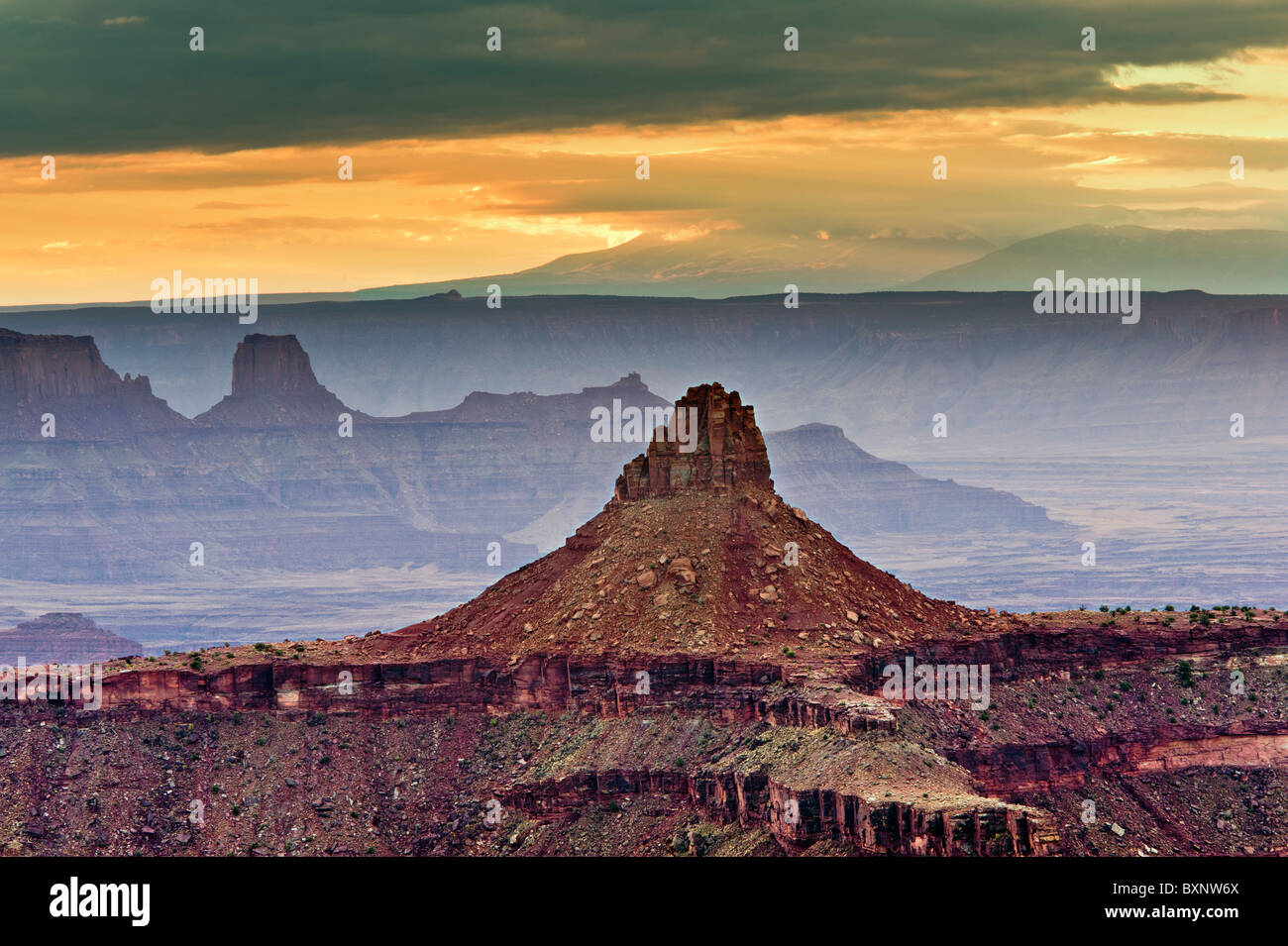 Buttes and Mesas Canyonlands National Park Islands in the sky near Moab ...