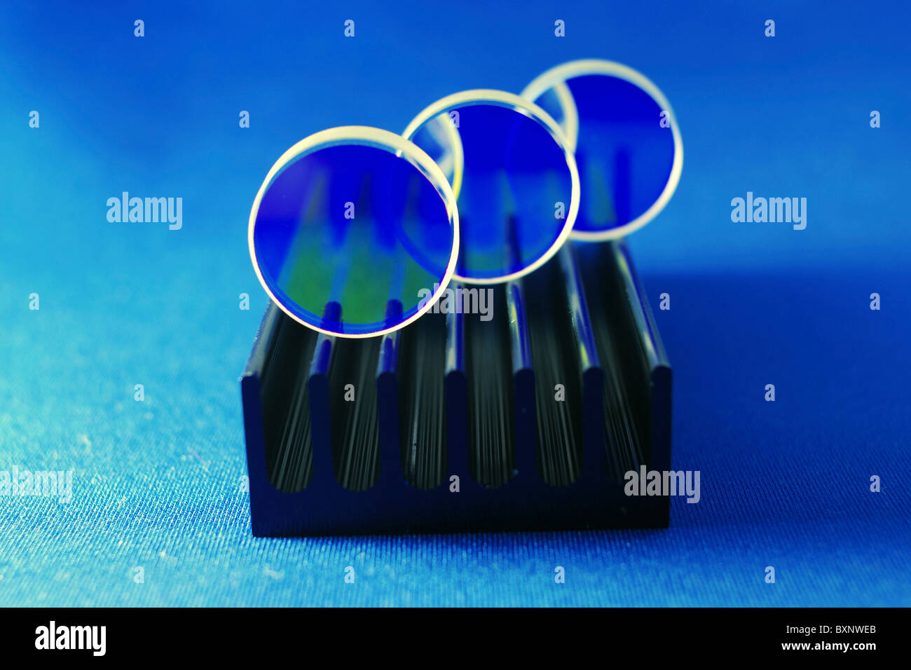 mirrors for laser industry Stock Photo - Alamy