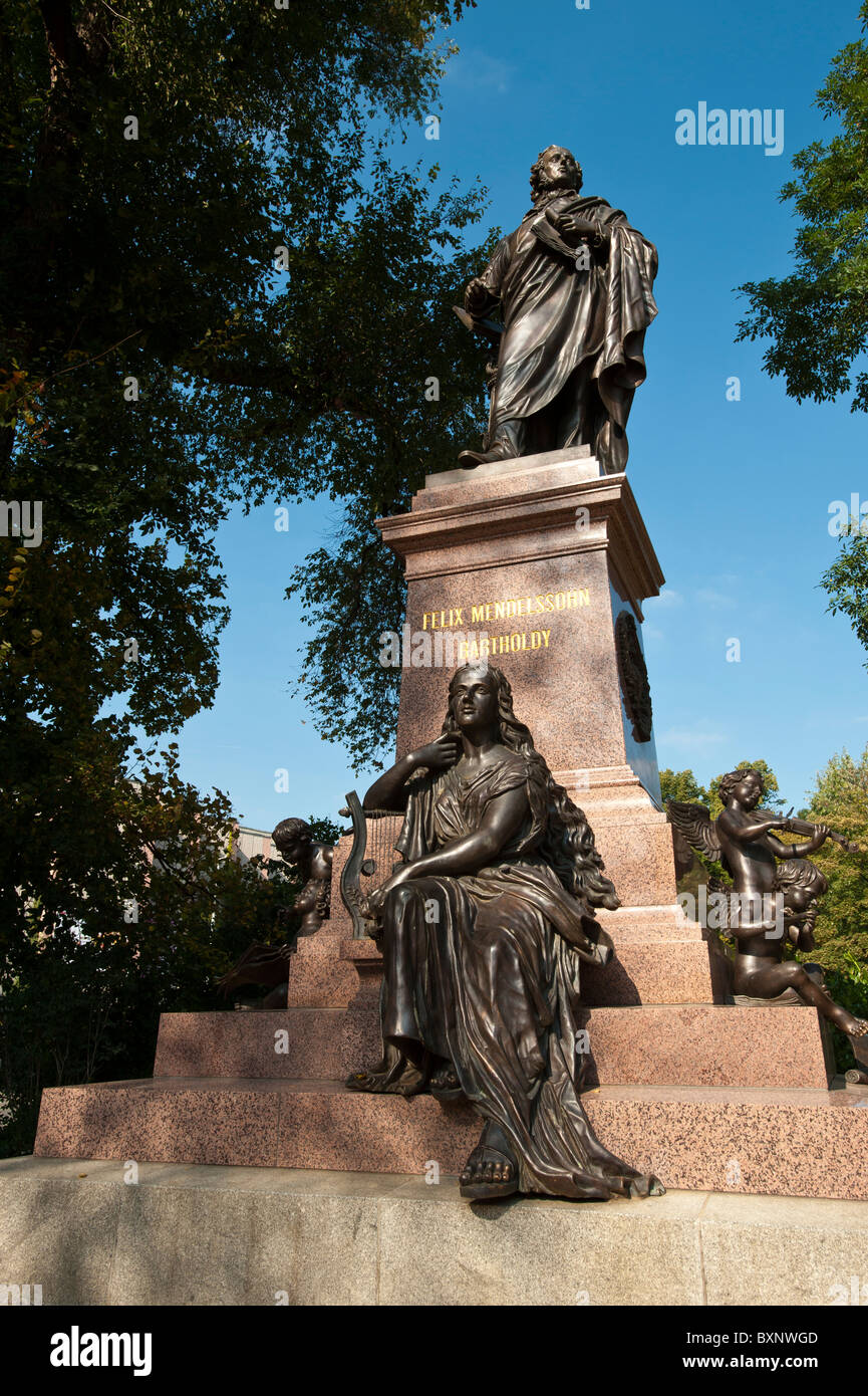 Leipzig germany statue hi-res stock photography and images - Alamy