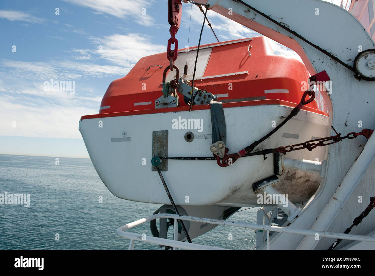 Emergency lifeboat hi-res stock photography and images - Alamy