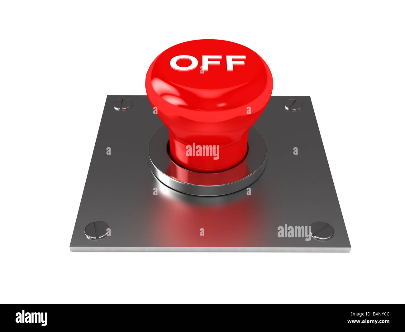 E stop button hi-res stock photography and images - Alamy