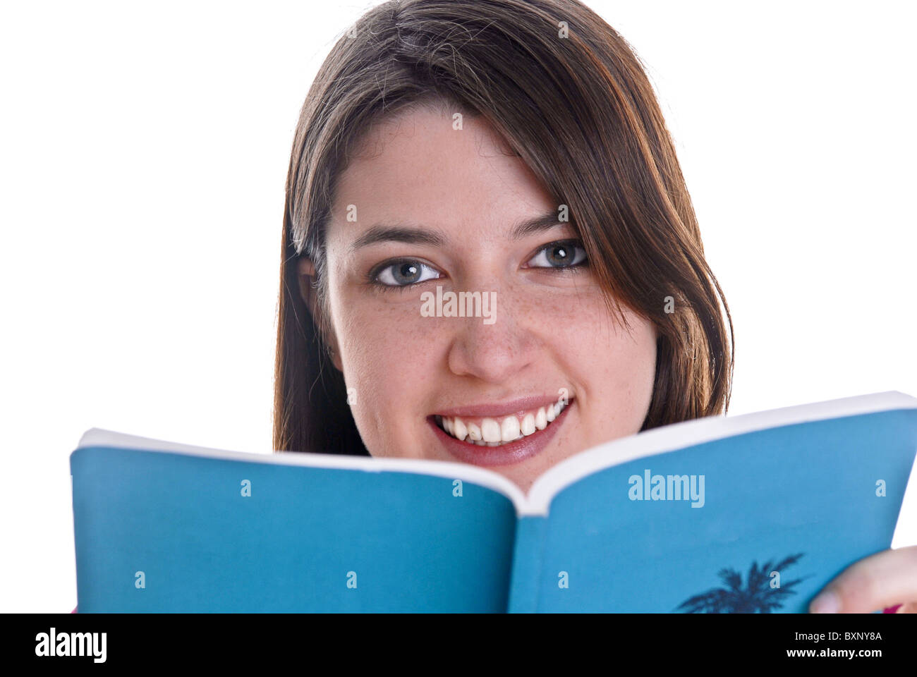 Woman reads a book Stock Photo - Alamy