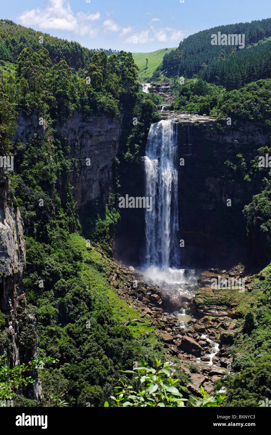The Karkloof Falls situated in the Karkloof Nature Reserve, KwaZulu ...