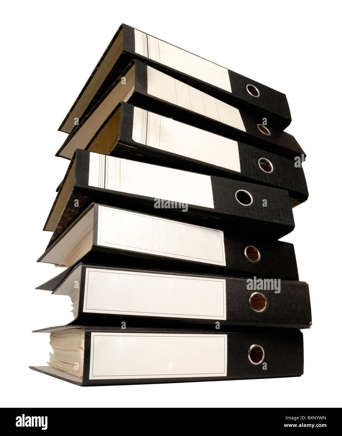 Lever arch files Stock Photo - Alamy