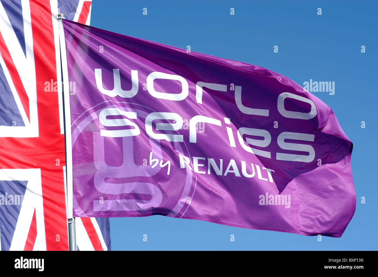 Flags Silverstone Buckinghamshire Stock Photo - Alamy