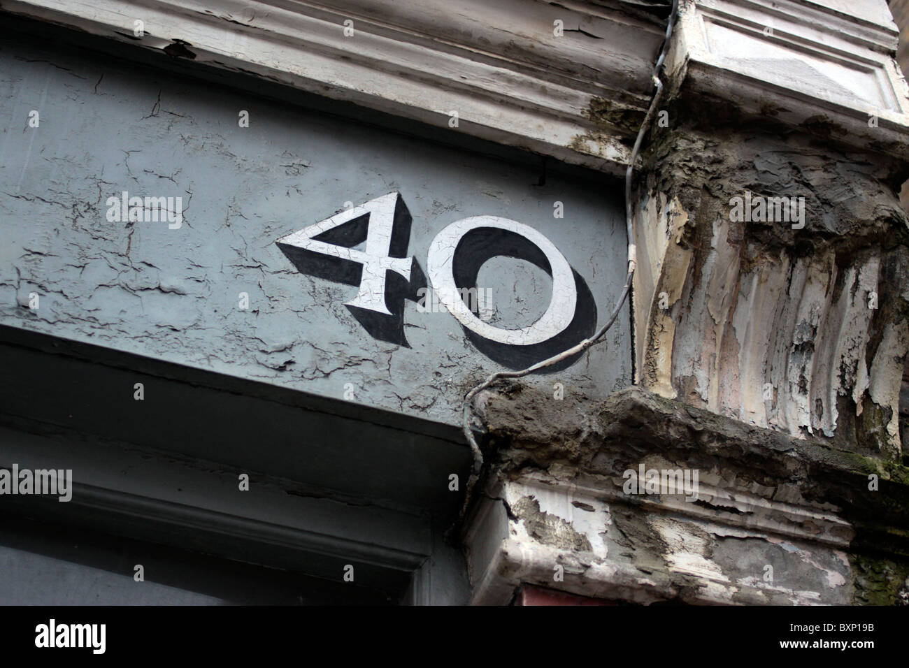 House number 40 hi-res stock photography and images - Alamy