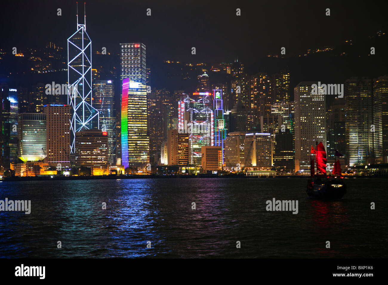 Hong Kong Junk Trips, Enjoying the breeze and the views from the sun ...