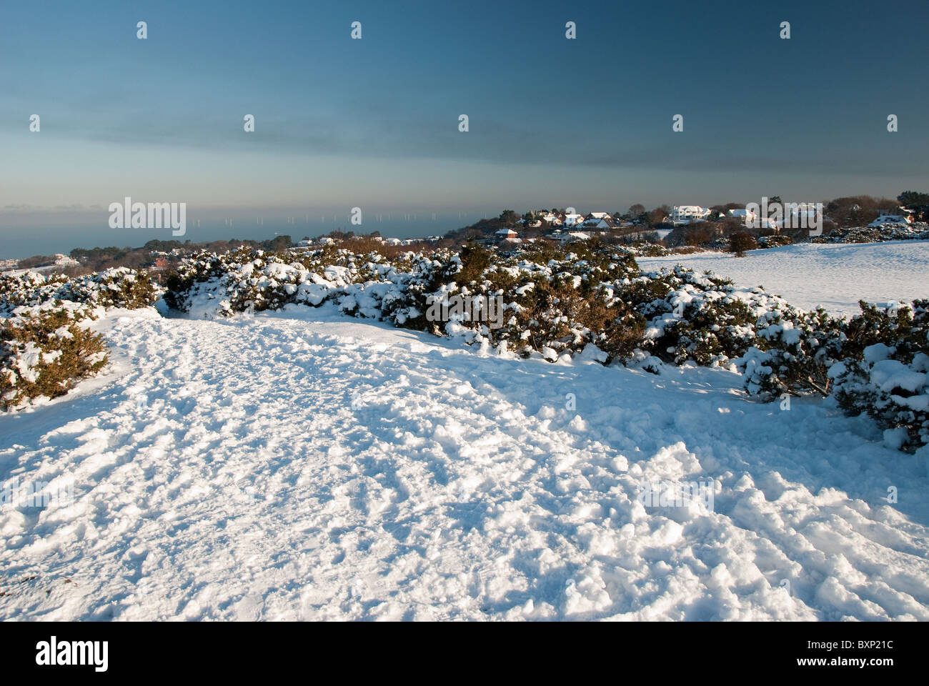 Winter Scene North Wales Stock Photo - Alamy