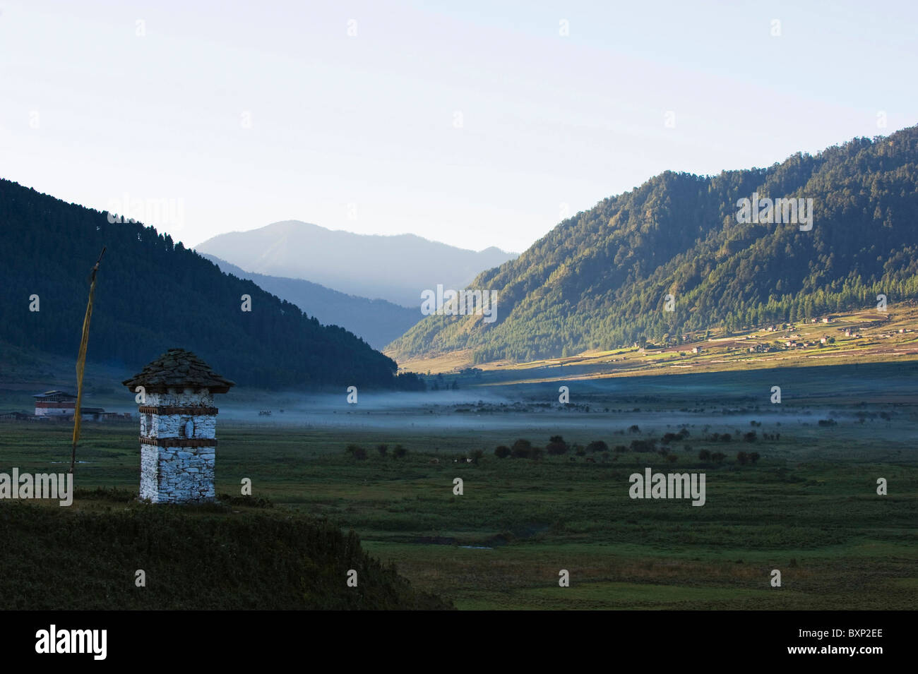 Phobjikha valley hi-res stock photography and images - Alamy