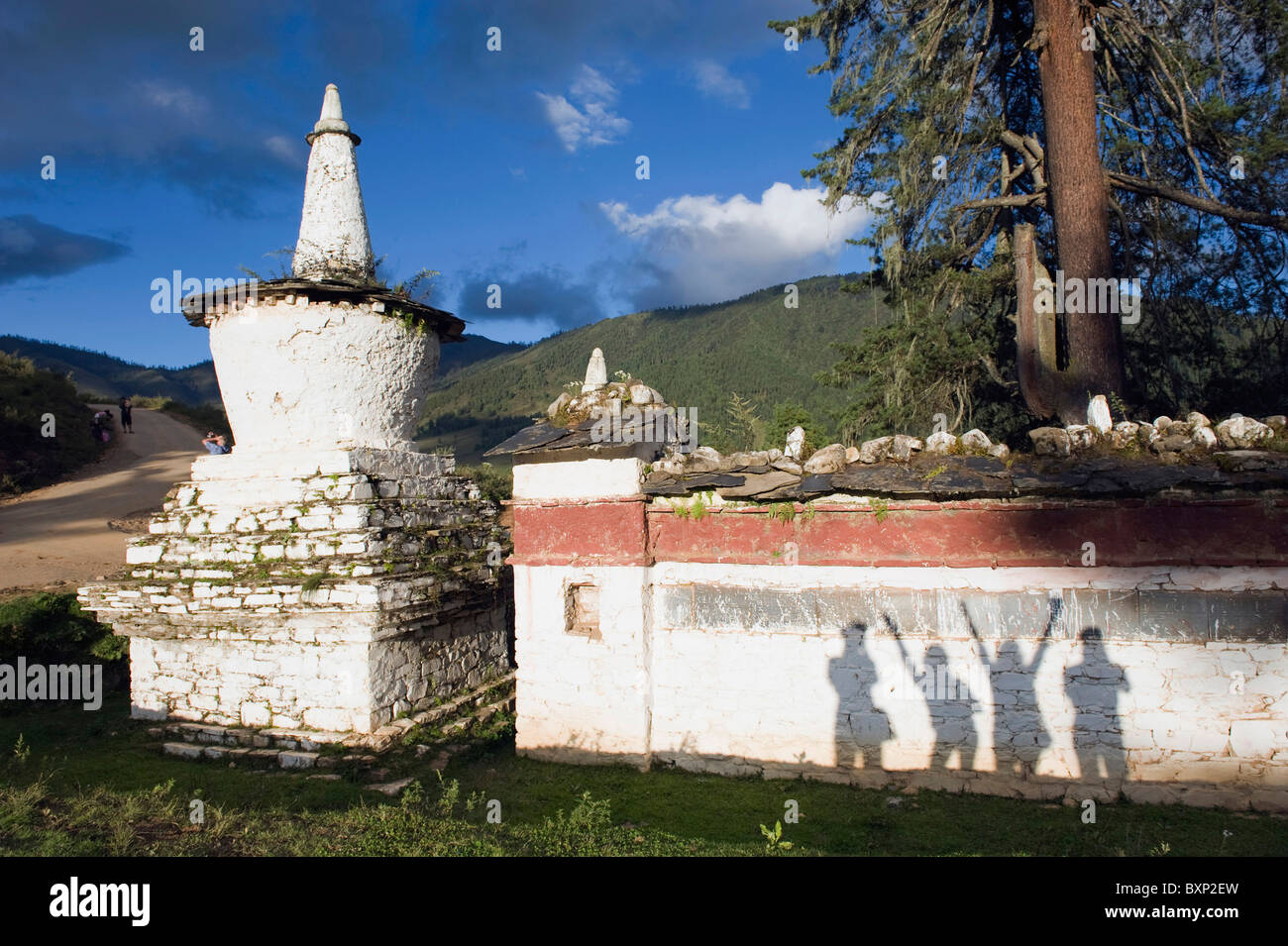 Gangtey Gompa Monastery, Phobjikha valley, Bhutan, Asia Stock Photo - Alamy