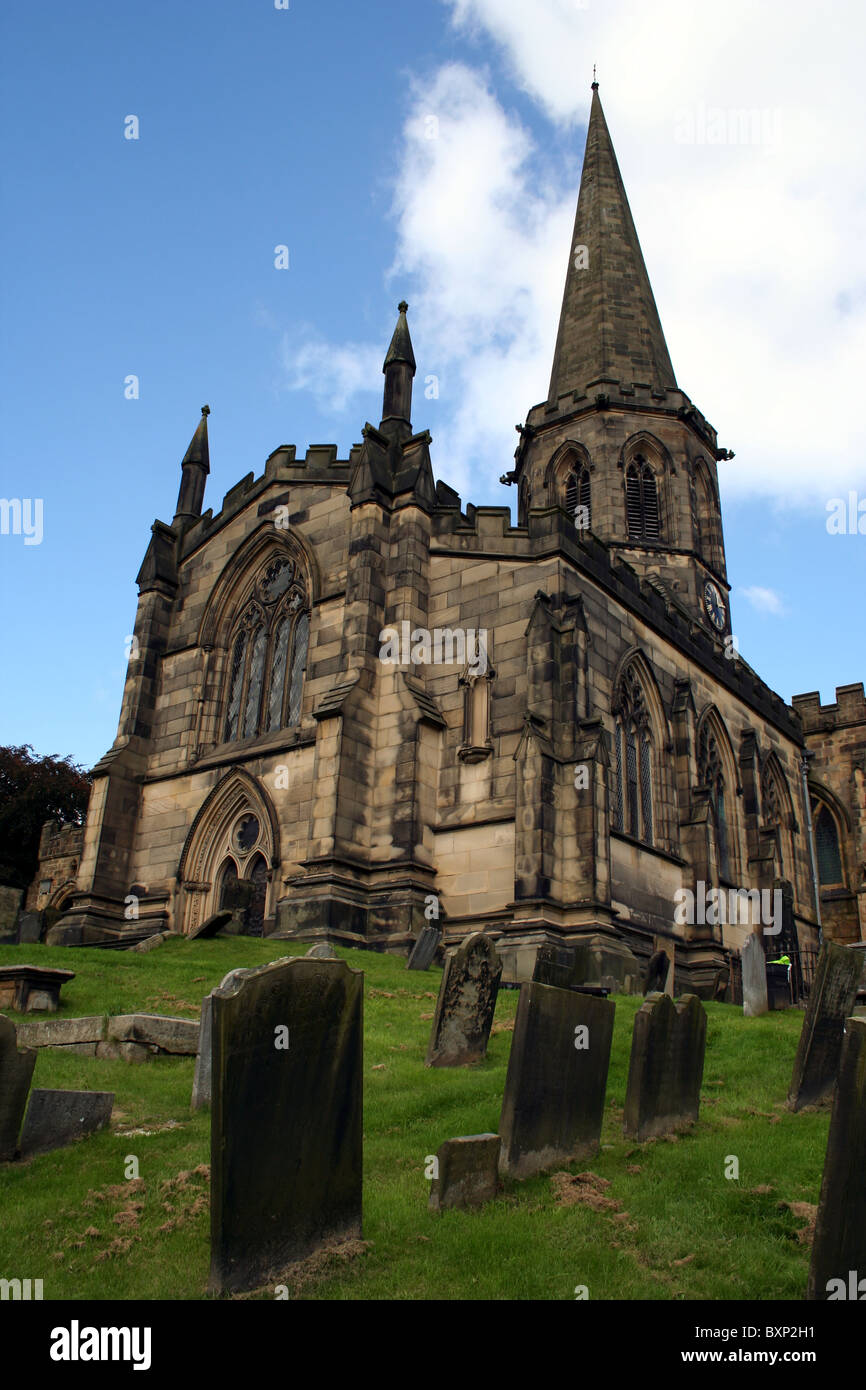 Graveyard cemetery derbyshire hi-res stock photography and images - Alamy