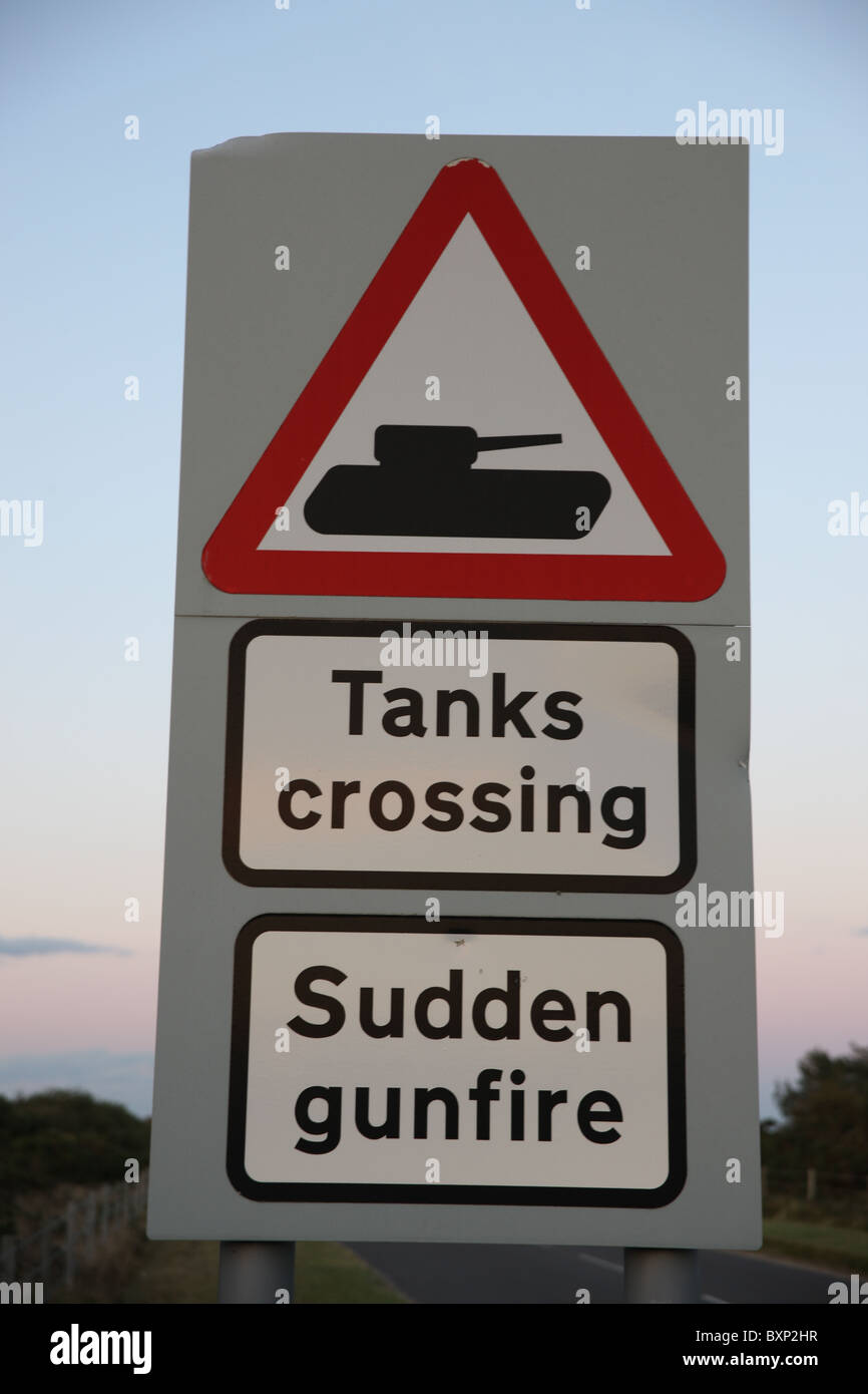 Military road sign hi-res stock photography and images - Alamy
