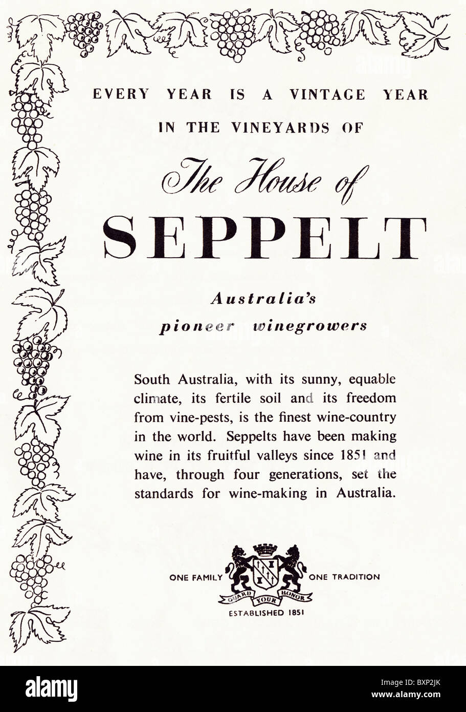 Old australian advertisements hi-res stock photography and images - Alamy