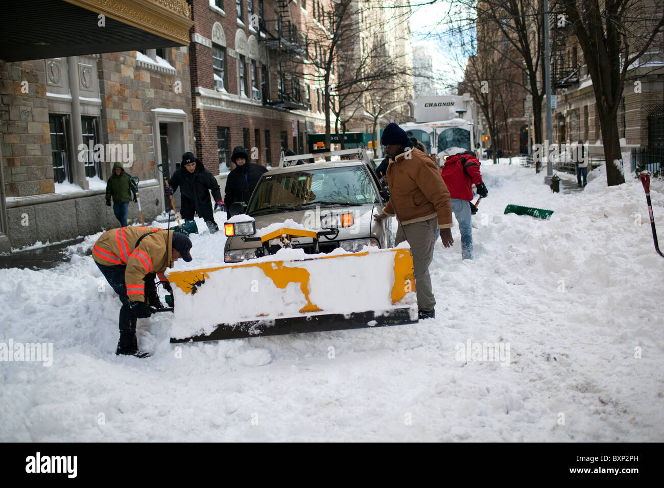 Private snow plow hi-res stock photography and images - Alamy