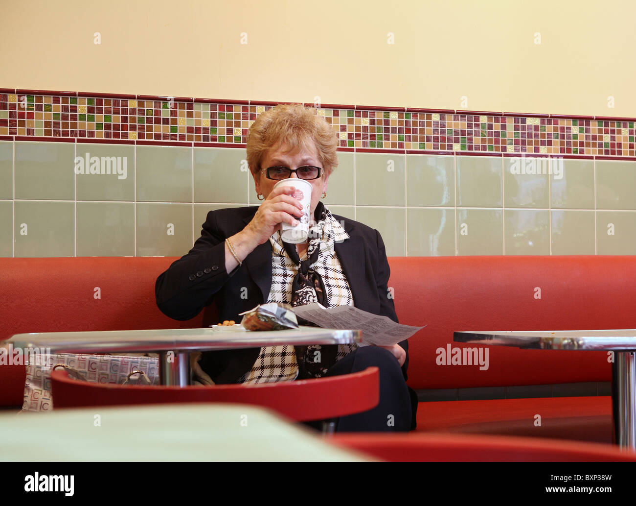 Old new cafe tables hi-res stock photography and images - Alamy