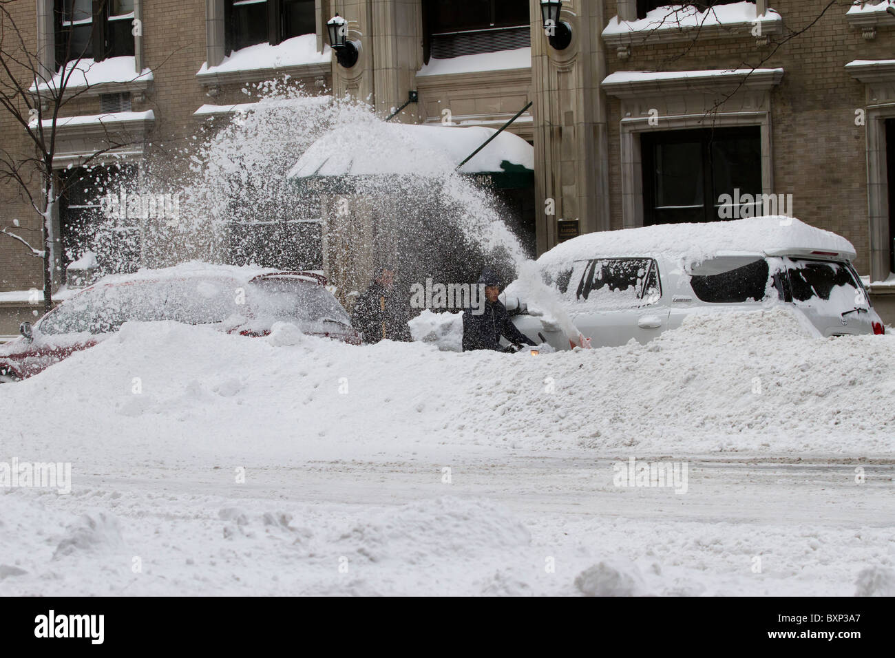 Man buried in snow hi-res stock photography and images - Alamy