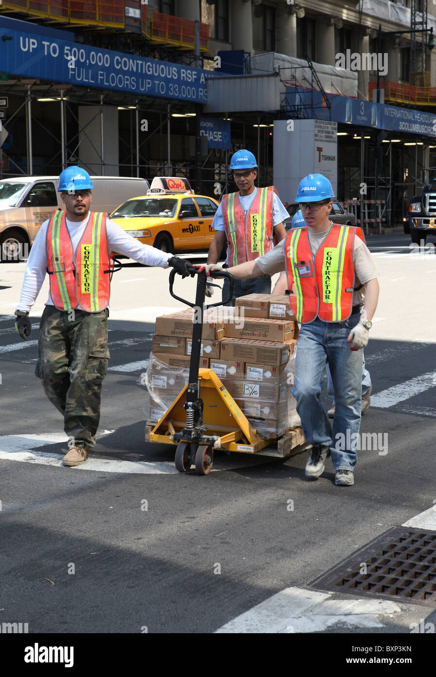 Construction Workers New York City High Resolution Stock Photography ...