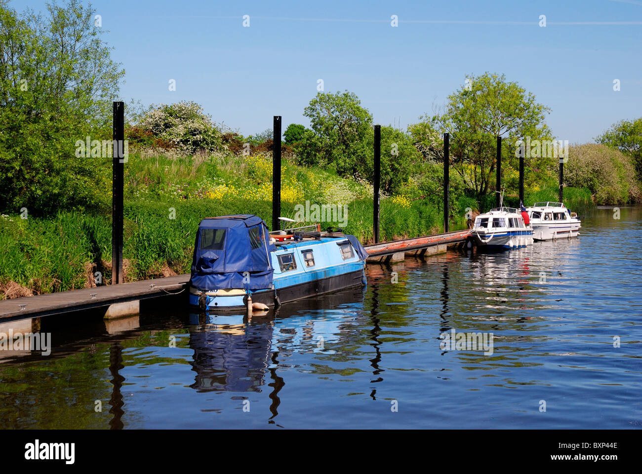 Cranfleet Lock, Long Eaton, Nottingham, Nottinghamshire Stock Photo - Alamy