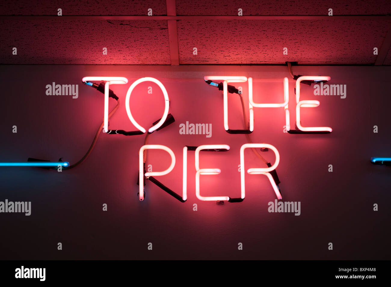 Pier Neon Sign High Resolution Stock Photography and Images - Alamy