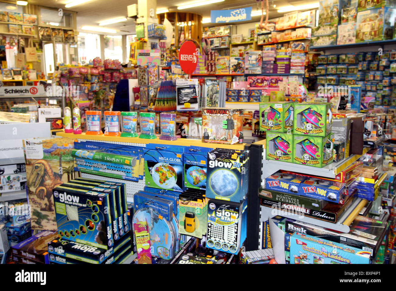 Independent Toy Shop display of merchandise Stock Photo - Alamy