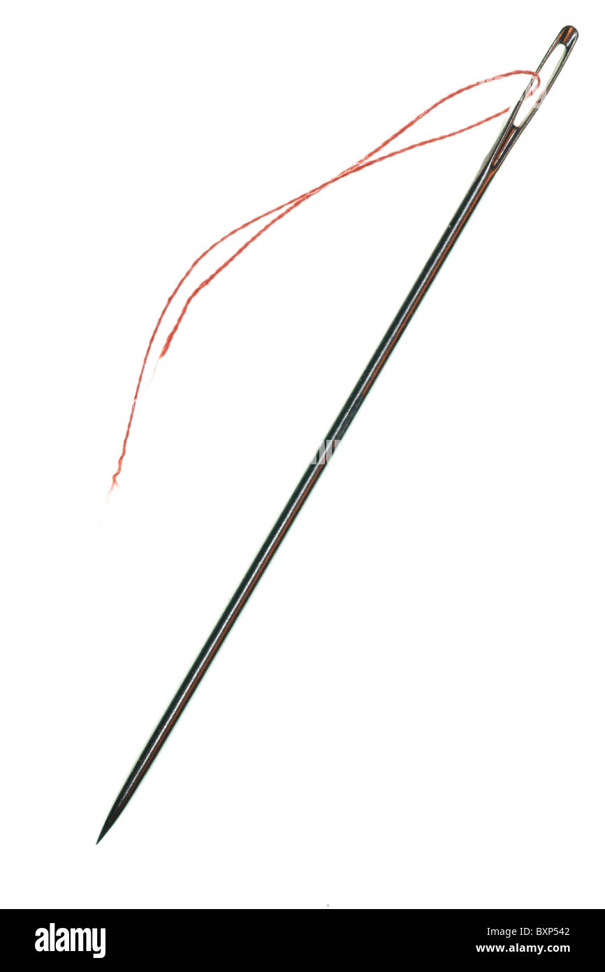 Threaded Darning Needle Stock Photos & Threaded Darning Needle Stock ...