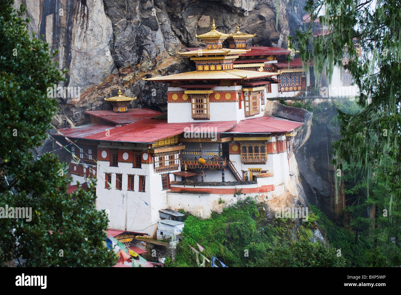 Tigers Nest, Taktshang Goemba, Paro Valley, Bhutan, Asia Stock Photo ...